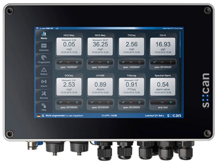 a compact, versatile terminal for data acquisition and station control.
